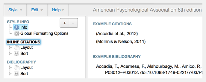 CSL APA Citations