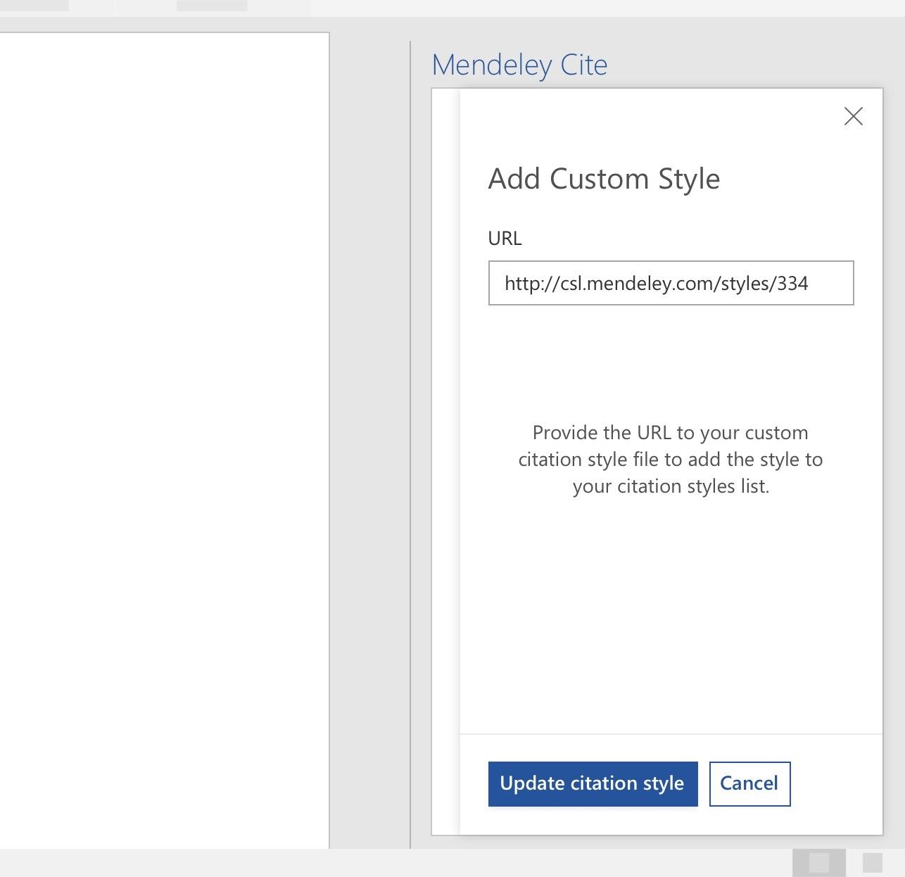 Add Custom Style